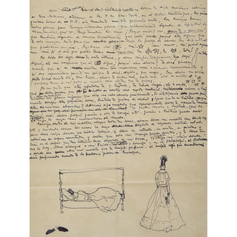 Frida Kahlo's Love Letters Give Glimpse Into The Guarded Artist's ...