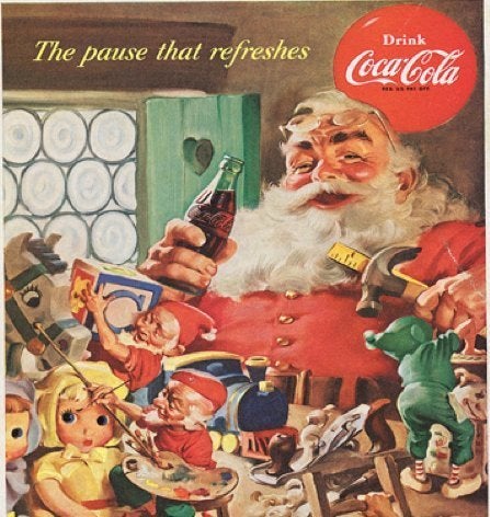 Santa The Salesman: Holiday Ads Through The Years (PHOTOS) | HuffPost ...