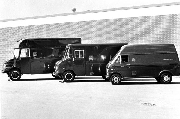 These Old School Photos Show The Evolution Of UPS' Big Brown Delivery Fleet | HuffPost