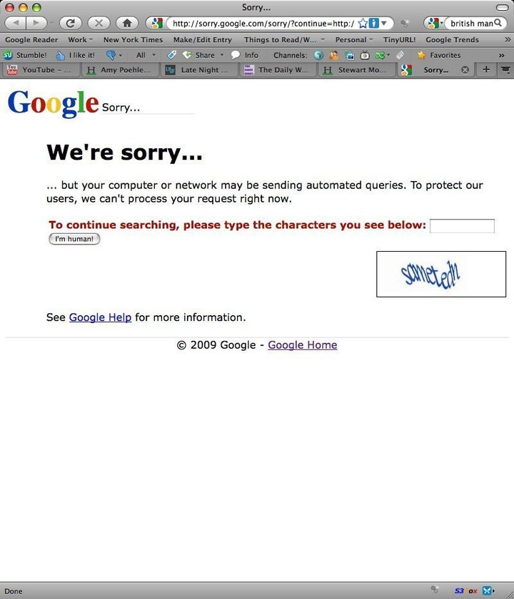GMail DOS: GMail Under Attack? (PHOTO) | HuffPost Life