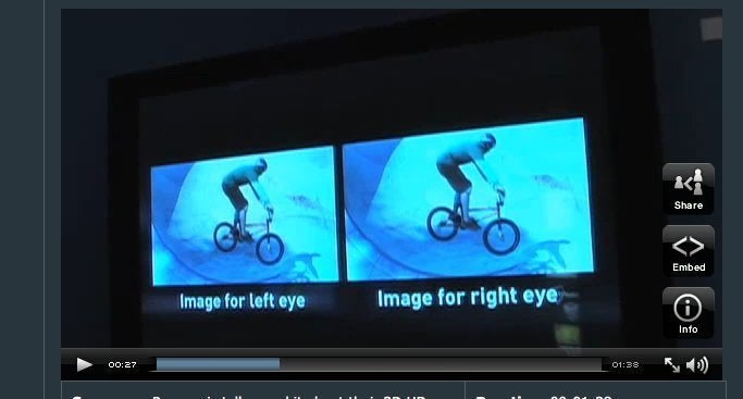 Panasonic: First 3D Plasma TV Unveiled (VIDEO) | HuffPost Impact