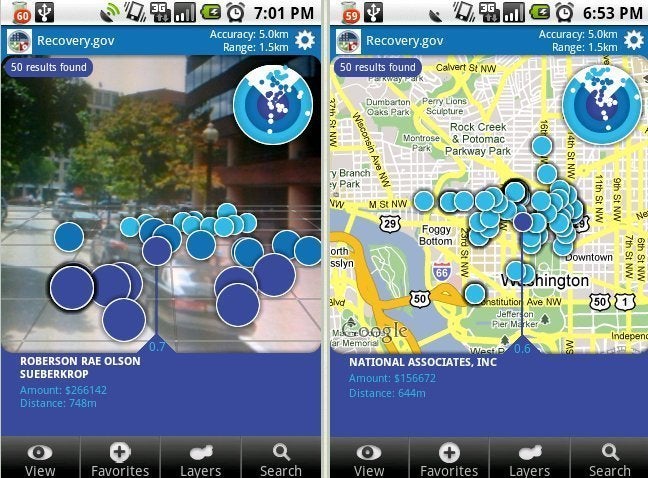 Layar App Maps Stimulus Money Onto The World Around You | HuffPost Life