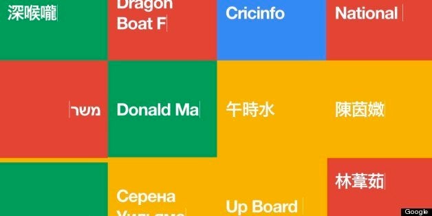 Google Creates Beautiful Visualization Of What People Are Searching For ...