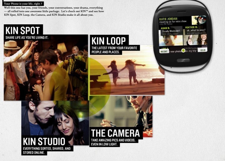 Microsoft Kin One, Kin Two Launched: PHOTOS, VIDEO, DETAILS | HuffPost Life