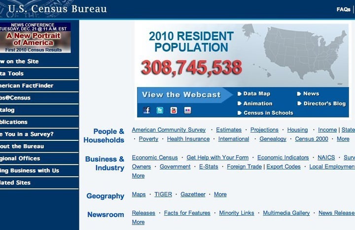 Census 2010 Website DOWN: Outage Likely Caused By Traffic | HuffPost Life