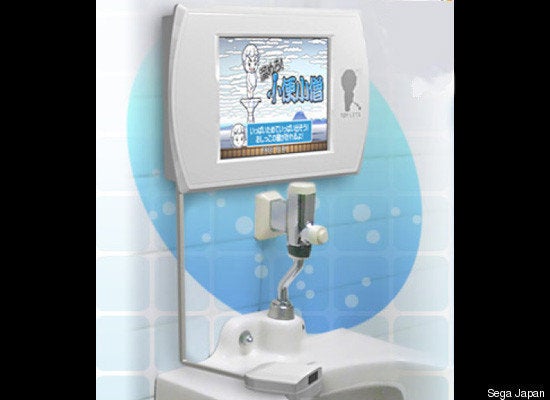 New Sega 'Toylet' Brings Gaming To Public Restrooms In Tokyo | HuffPost ...