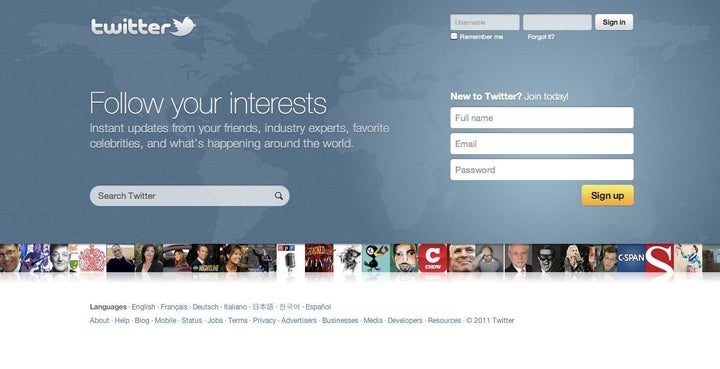New Twitter Homepage Launches--Again (SCREENSHOT) | HuffPost Life