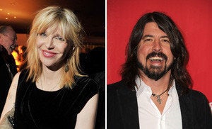 Frances Bean Cobain Og Dave Grohl