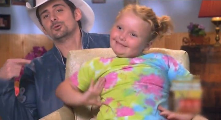 Brad Paisley Pays Tribute To 'Honey Boo Boo' On 'Jimmy Kimmel Live ...