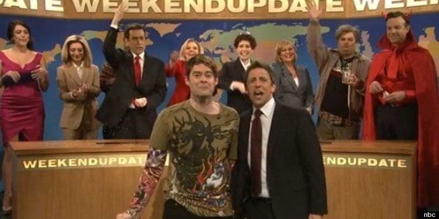 'SNL' Scorecard: Ben Affleck Watches Bill Hader And Fred Armisen Say ...