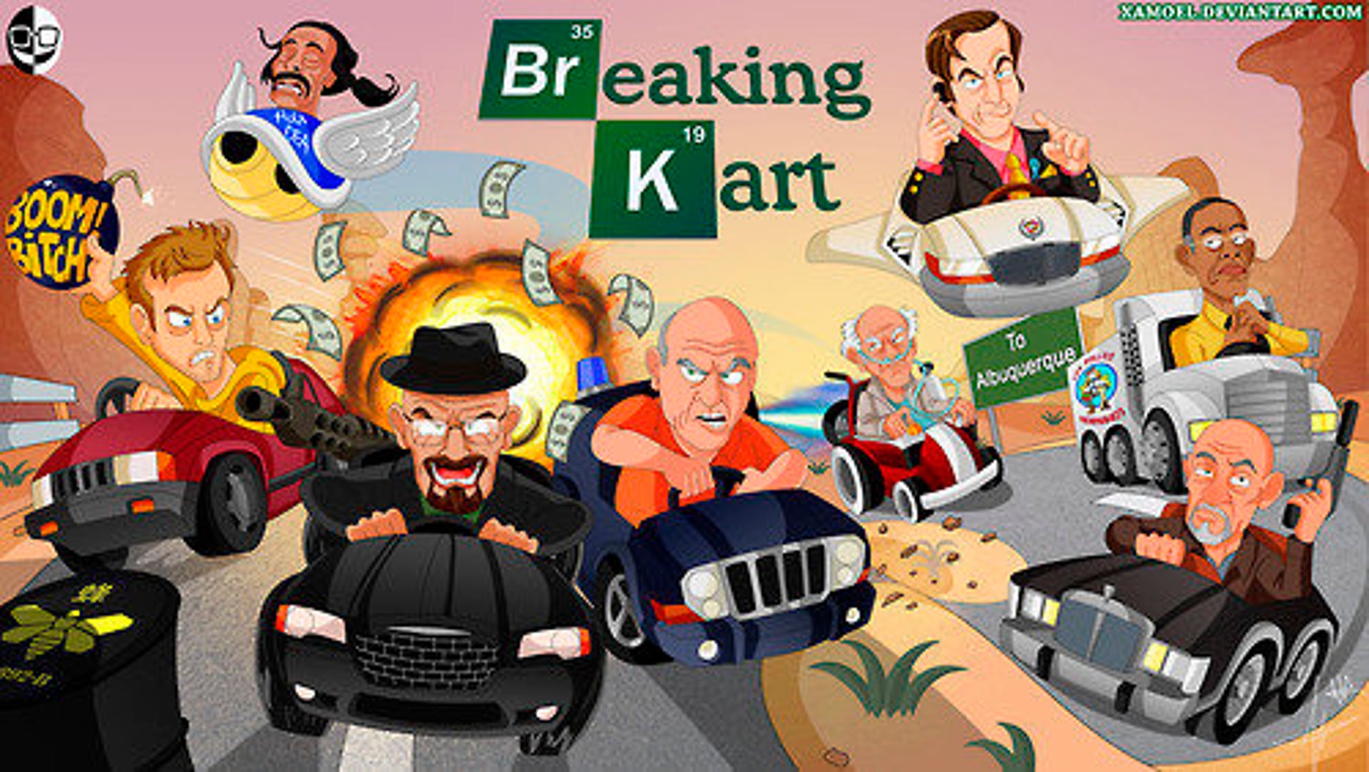 This Amazing And Funny 'Breaking Bad' Fan Art Will Help Sooth Your ...