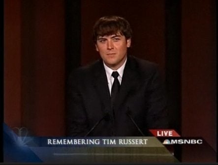 Luke Russert At Tim Russert's Memorial (VIDEO) | HuffPost Latest News
