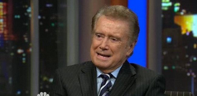 Regis Philbin Chats With Brian Williams, Hijacks NBC Studio Tour (VIDEO ...