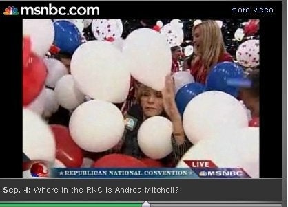 Andrea Mitchell Attacked By RNC Balloons (VIDEO) | HuffPost Latest News
