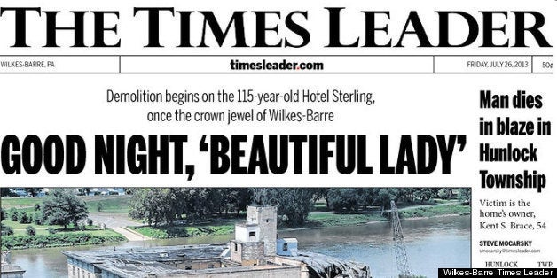 Joe Butkiewicz, Wilkes-Barre Times Leader Editor, Resigns: 'My Old ...