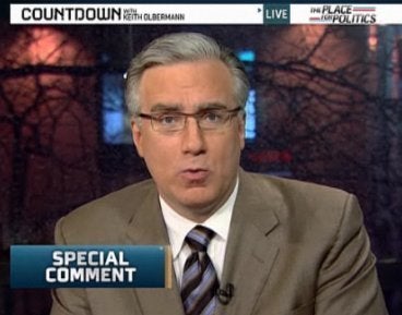 Keith Olbermann Returns With Special Comment: GOP Self-Destruction ...