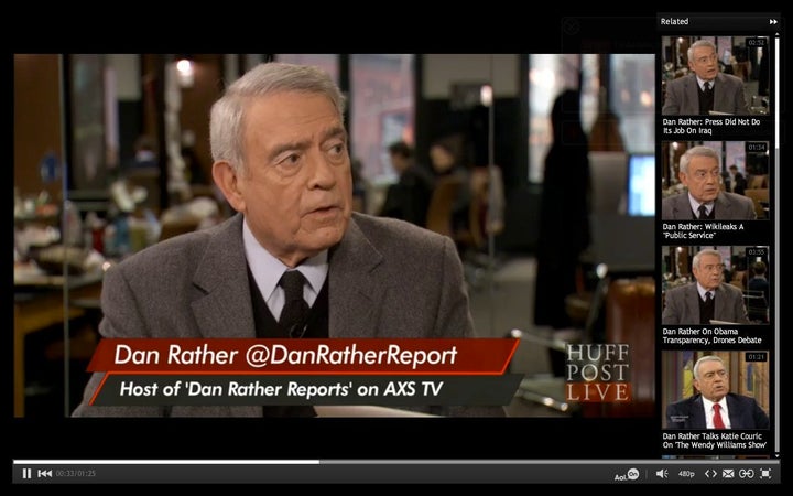 Dan Rather 'Cautiously Optimistic' About 'Rathergate' Biopic | HuffPost ...