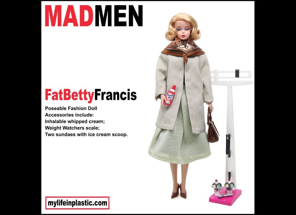 'Mad Men' Barbie Doll Photo Series Showcases Characters' Darker Sides ...