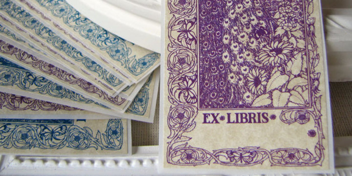 23 Gorgeous Bookplates That Will Give Your Books Serious Style ...