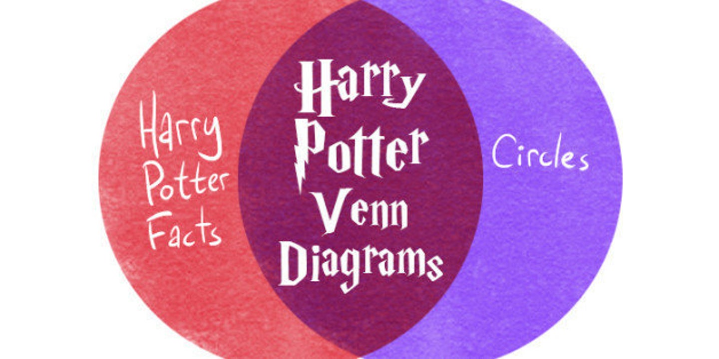 These Next-Level Venn Diagrams Capture the Magic of 'Harry Potter ...