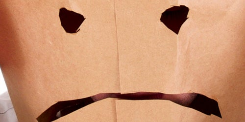 Brown Paper Bag Mask
