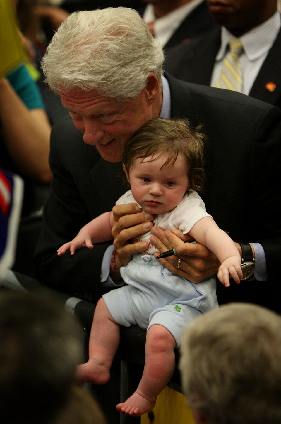 Proud Grandpa Bill Thinks Baby Clinton Is 'The Greatest Thing Since ...