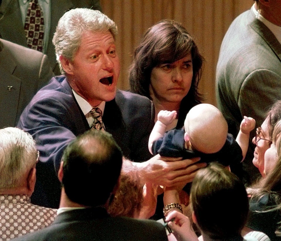Proud Grandpa Bill Thinks Baby Clinton Is 'The Greatest Thing Since ...