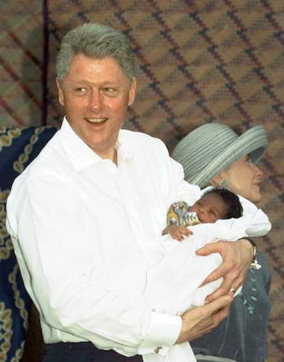 Proud Grandpa Bill Thinks Baby Clinton Is 'The Greatest Thing Since ...