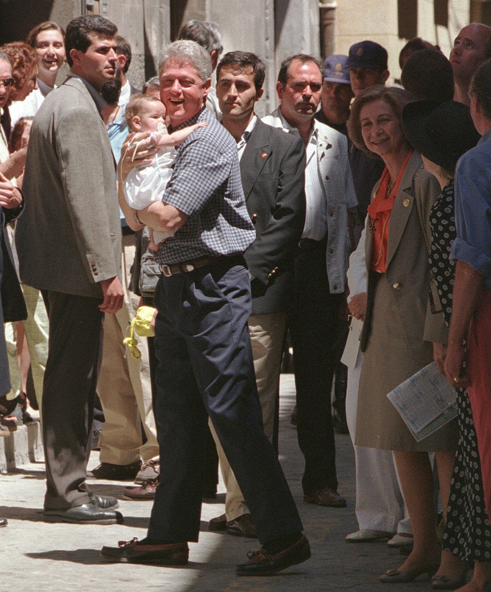 Proud Grandpa Bill Thinks Baby Clinton Is 'The Greatest Thing Since ...