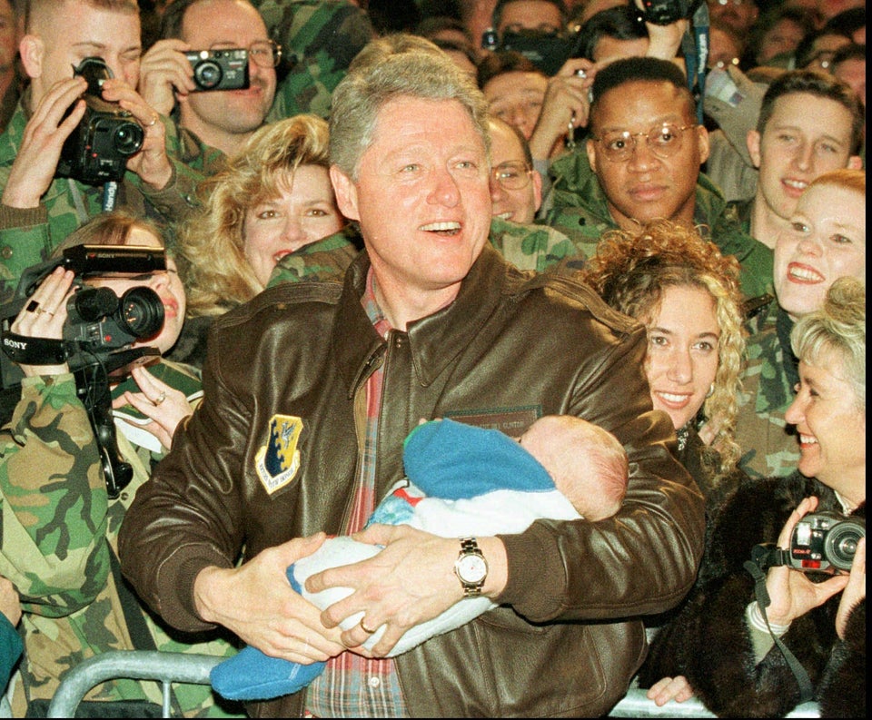 Proud Grandpa Bill Thinks Baby Clinton Is 'The Greatest Thing Since ...