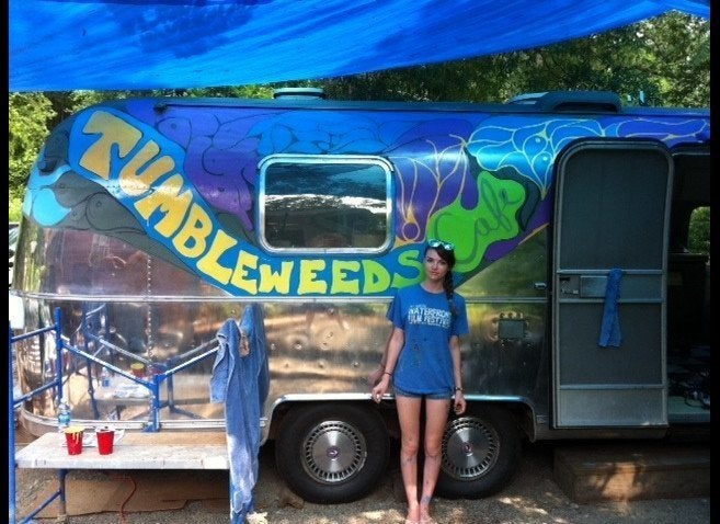 Sadie Rapp, Teen Muralist, Stuns Town With Her Creations (VIDEO ...