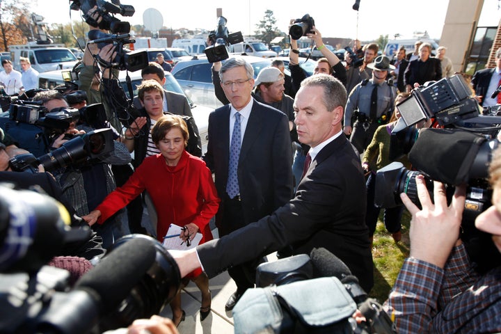 Tim Curley, Gary Schultz Surrender To Police As Jerry Sandusky, Penn ...