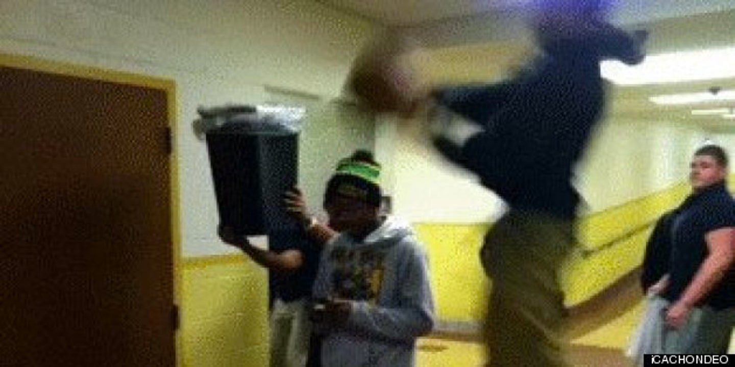 Posterizing Meme: GIF Of Hallway 'Dunk' Sparks Calls For More ...