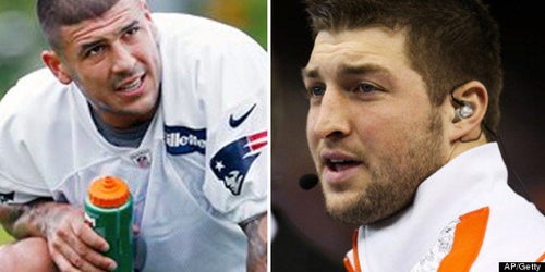 Aaron Hernandez Et Tim Tebow