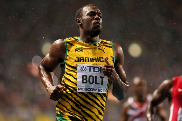 Usain Bolt Lightning Bolt