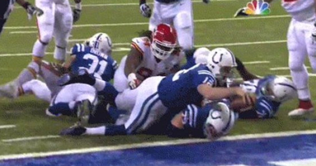 Andrew Luck's Touchdown After Recovering A Fumble Was The Colts' Andrew ...