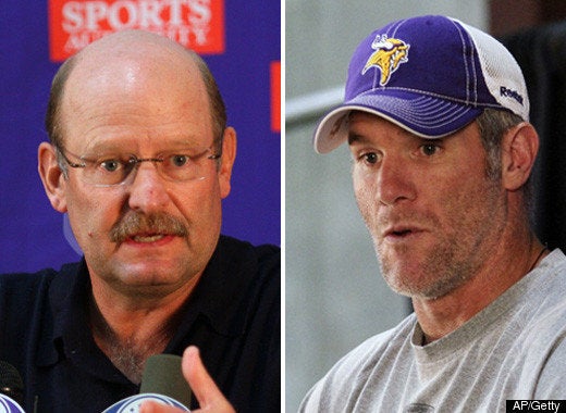 Benching Brett Favre: Brad Childress, Minnesota Vikings Head Coach ...