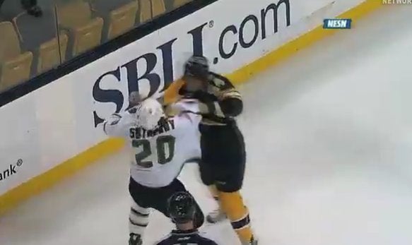 Bruins, Stars Have Three Fights In Four Seconds (VIDEO) | HuffPost Sports