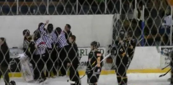 Jesse Enns Suspended 40 Games: Coaches Fight After Stampeders-Terriers ...