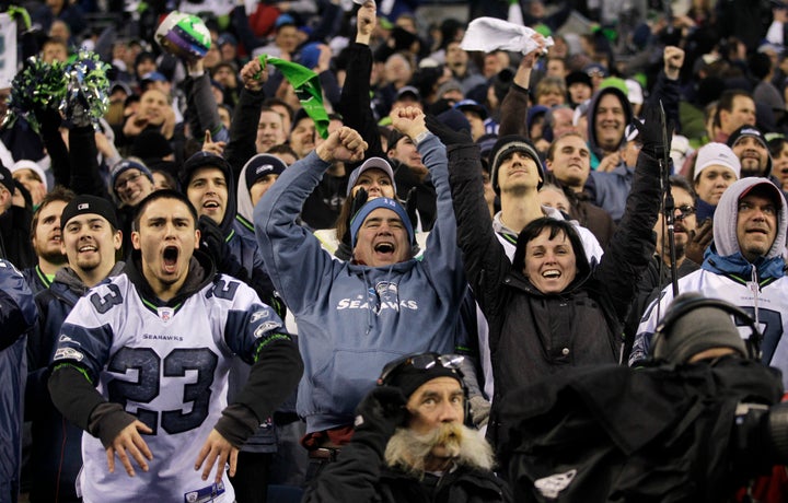 Seahawks Fans Protest NFL Lockout Outside Qwest Field | HuffPost Sports