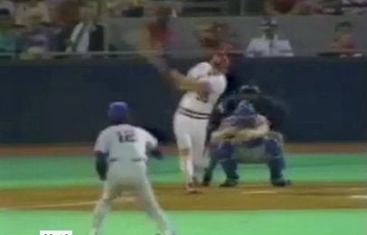 Mike Laga Foul Ball: Cardinals Player Hit Ball Out Of Old Busch Stadium ...