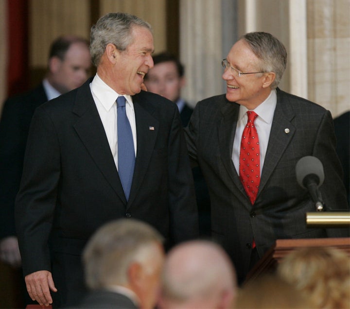 Reid Credits Clinton For Creating Senate War Room | HuffPost Latest News
