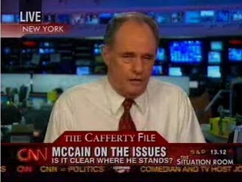 CNN's Jack Cafferty Rails At John McCain's Constant Flip-Flopping ...