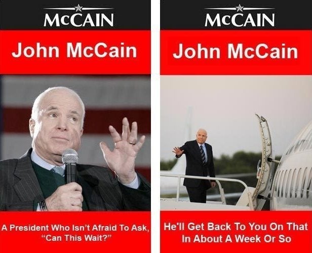 McCain 08 - Rescheduling We Can Believe In | HuffPost Latest News