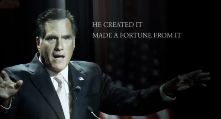 Mitt Romney Cast As 'Economic Traitor' In New Ad Campaign | HuffPost ...
