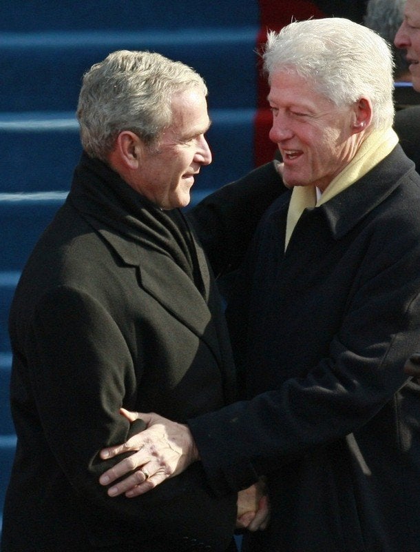 Clinton, Bush Speaking Together In Canada | HuffPost Latest News