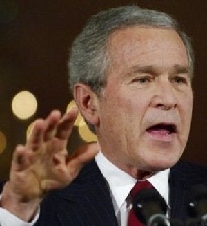 Bush-Bashing No Longer A Helpful Campaign Strategy For Democrats ...