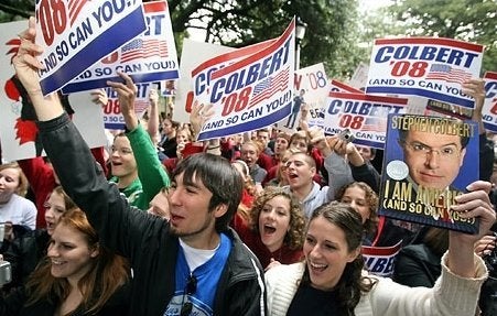 Colbert's Facebook Support: 1.2 Million And Counting | HuffPost Latest News