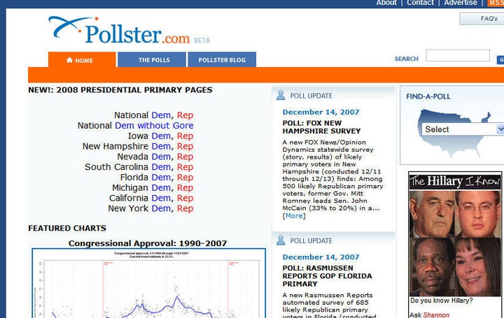 Pollster.com Presidential Polling Trends - Updated 24/7 | HuffPost ...