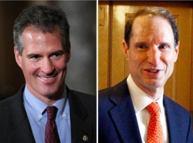 Ron Wyden & Scott Brown Emerge Senate's Odd Couple In Joining Forces To ...